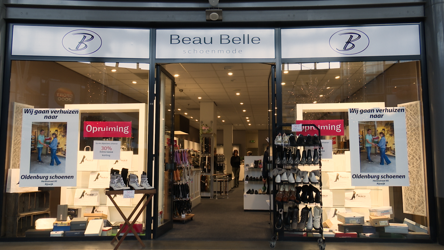 [VIDEO] Beau Belle Schoenen in de Bogaard gaat verder in Oud Rijswijk ...